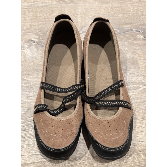 Lands' End | Shoes | Lands End Suede Leather Comfort Mary Jane Shoes ...